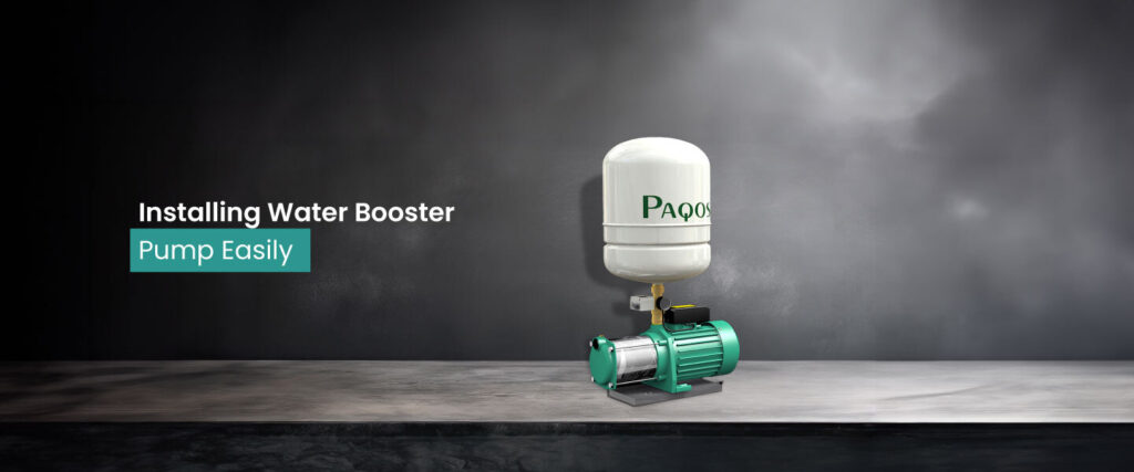 Installing Water Booster Pump Easily